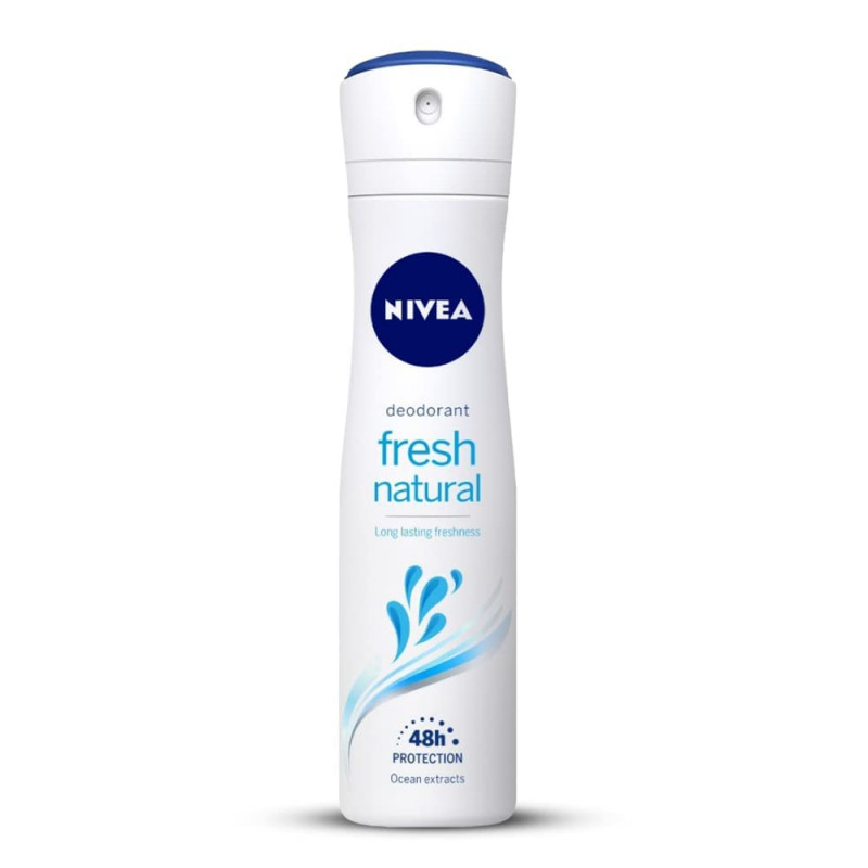 Nivea Fresh Natural And Men Fresh Active Original Deodorant For Men ...
